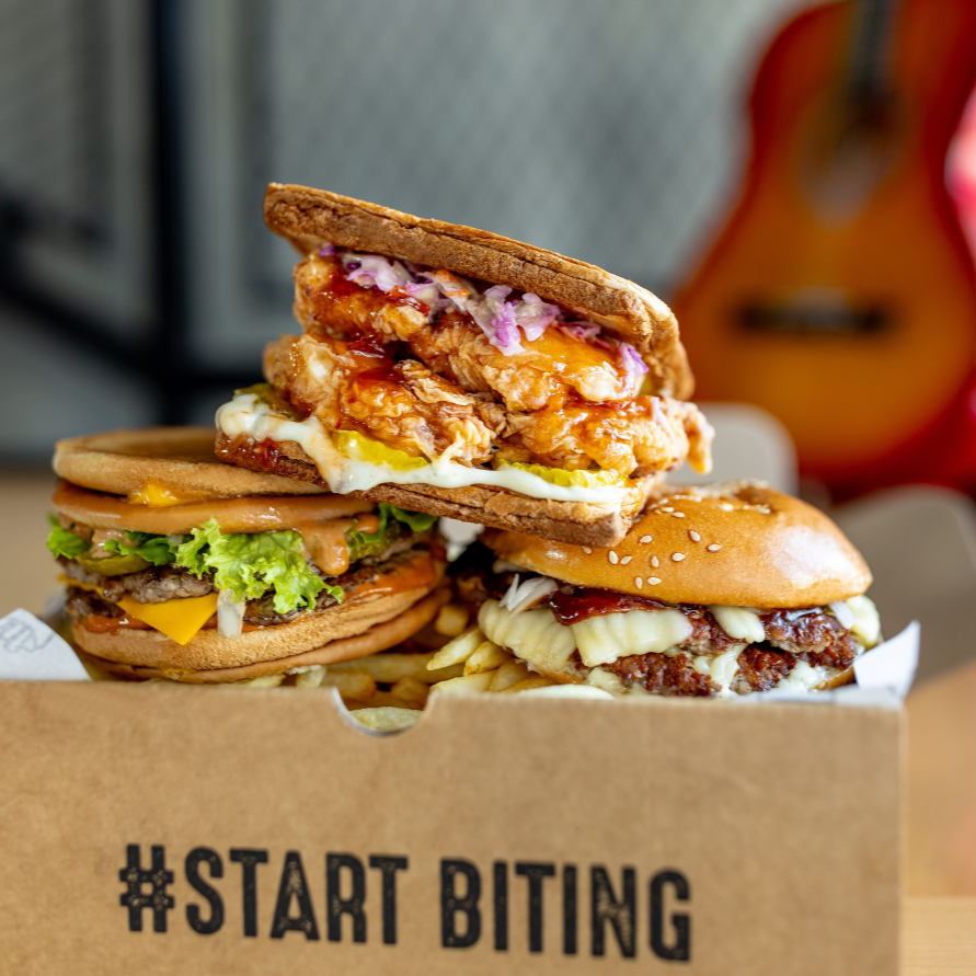 Jordan Restaurant Association. 2 Bites Burgers & Sides