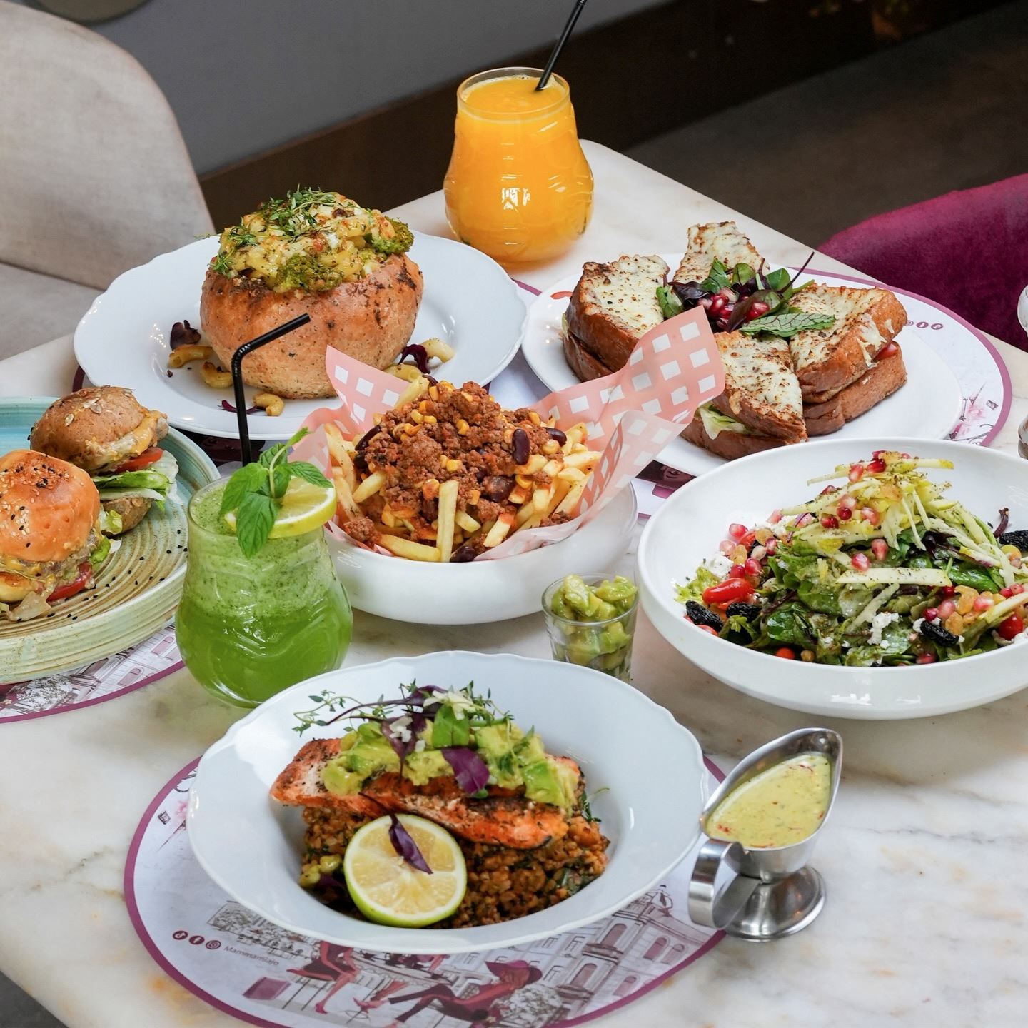 Jordan Restaurant Association. Mamma Mia Cafe